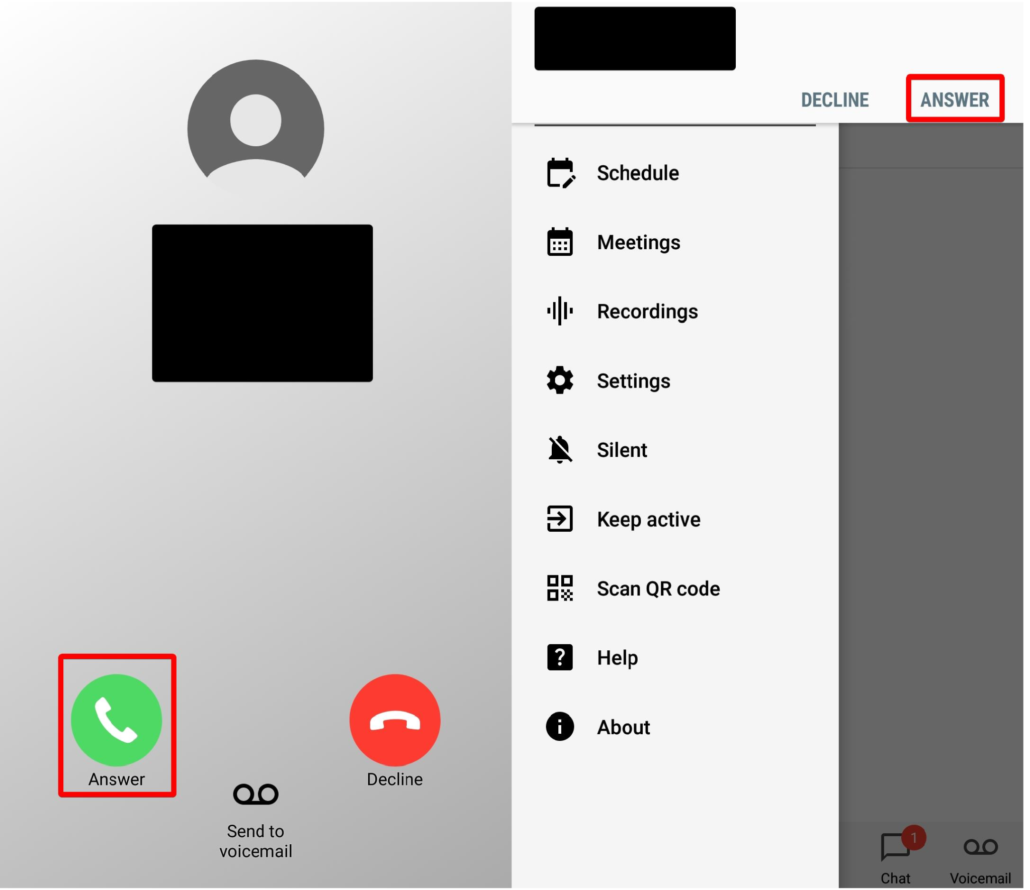 3CX Android user guide - 3SIP Services