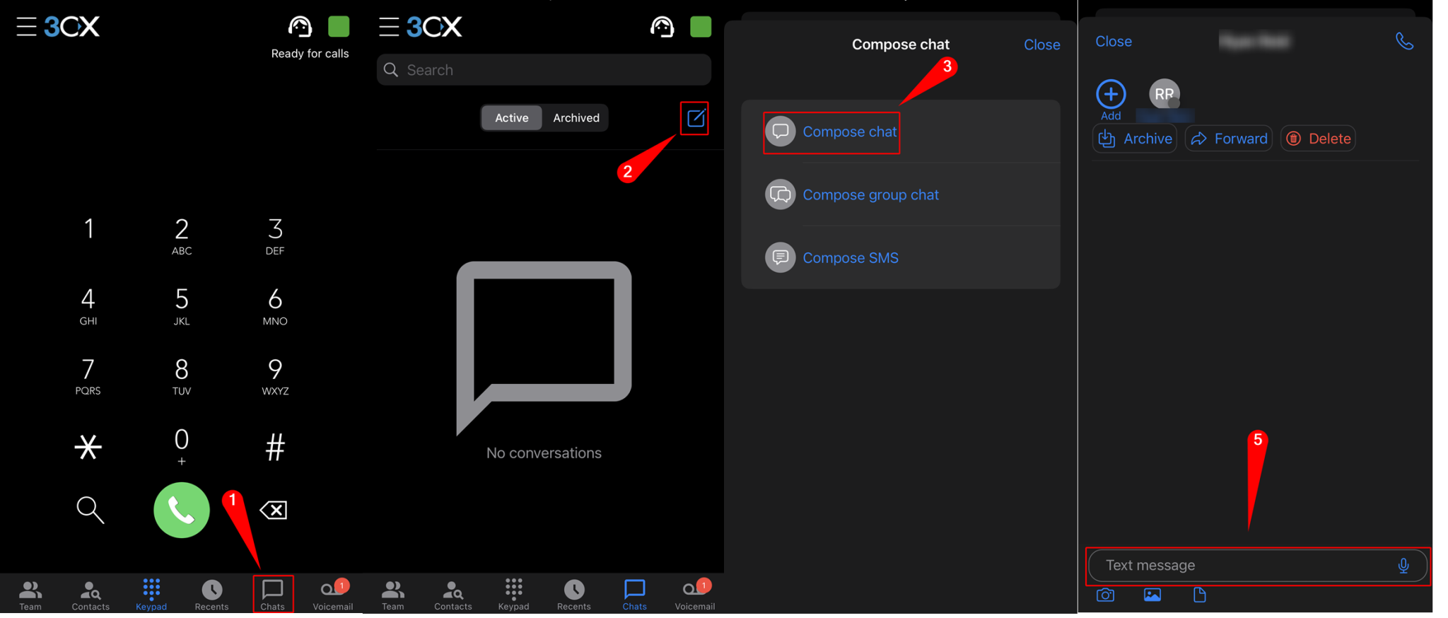 3CX iPhone user guide - 3SIP Services