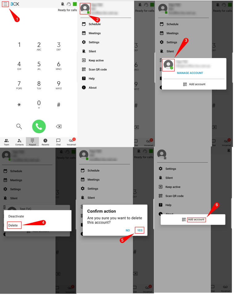 3CX Android user guide - 3SIP Services