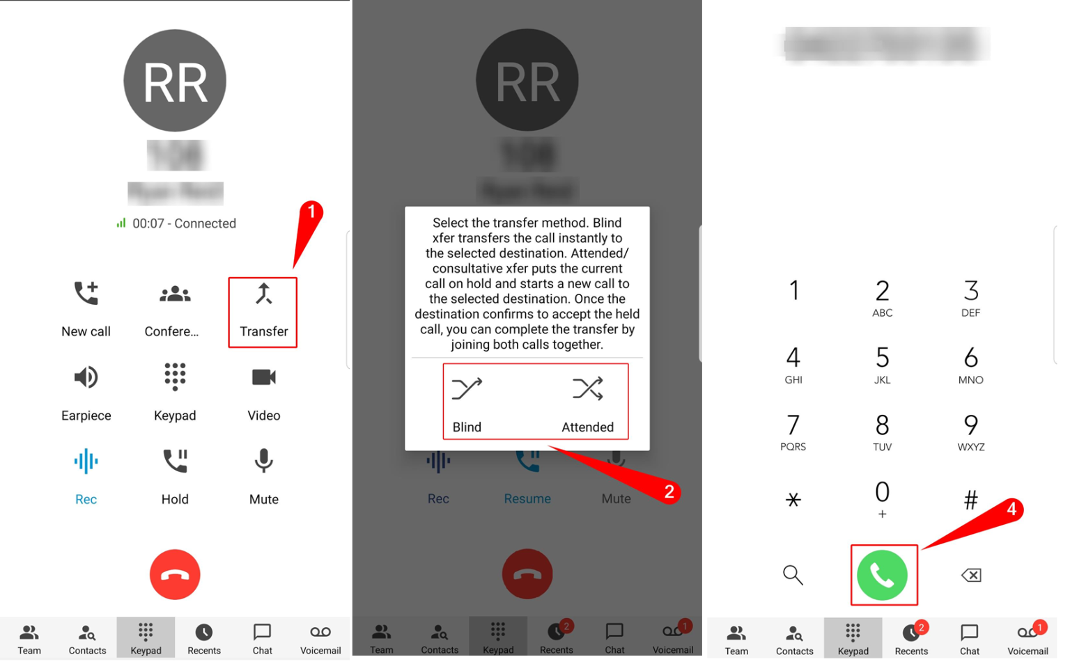 3CX Android user guide - 3SIP Services