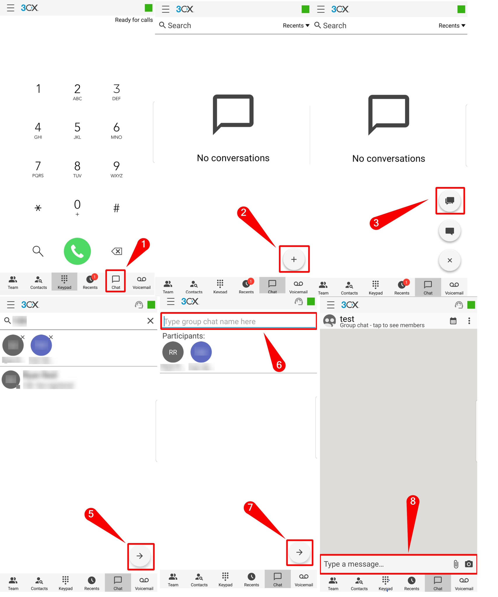 3CX Android user guide - 3SIP Services