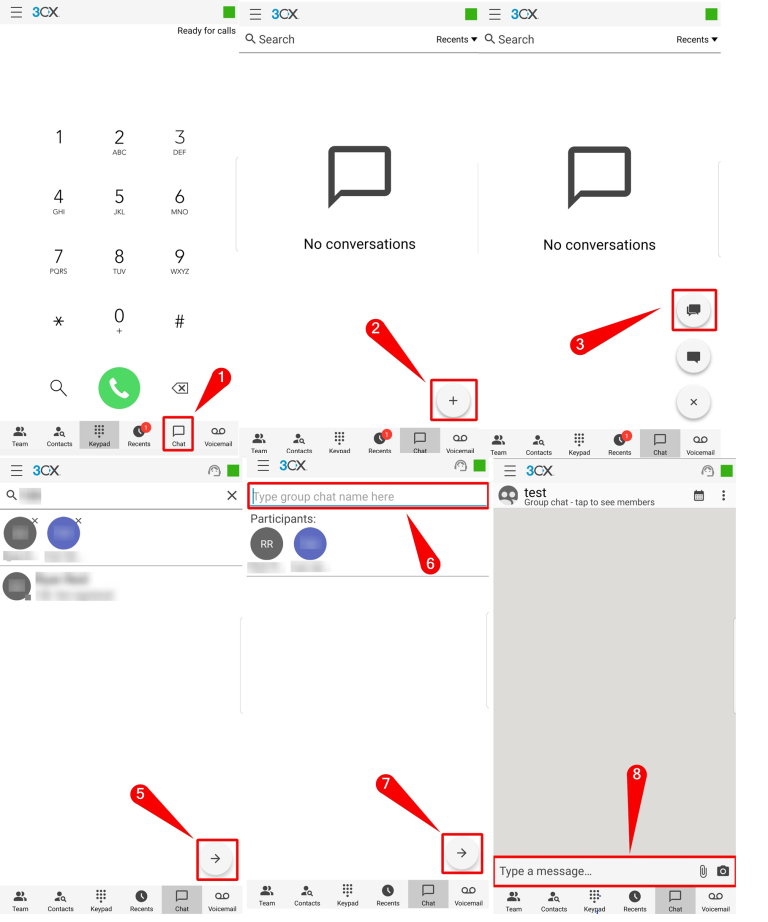 3CX Android user guide - 3SIP Services