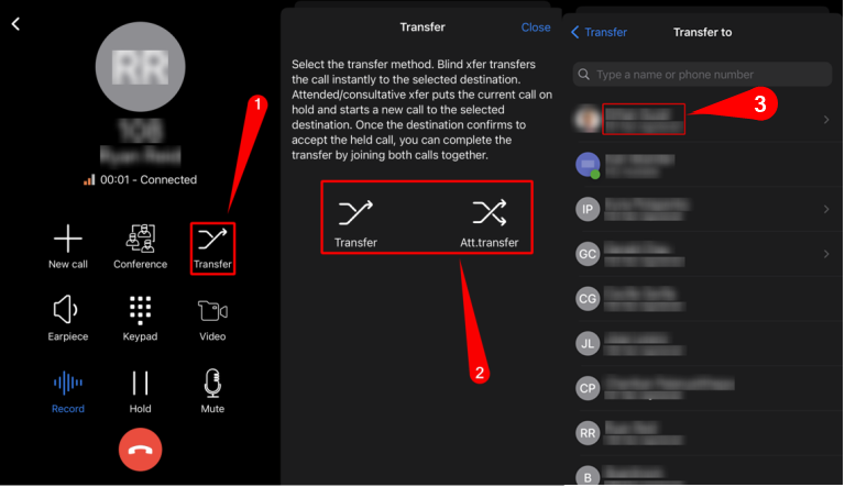 3CX iPhone user guide - 3SIP Services