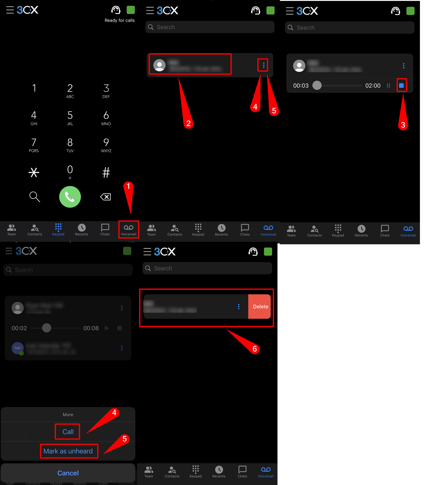 3CX iPhone user guide - 3SIP Services