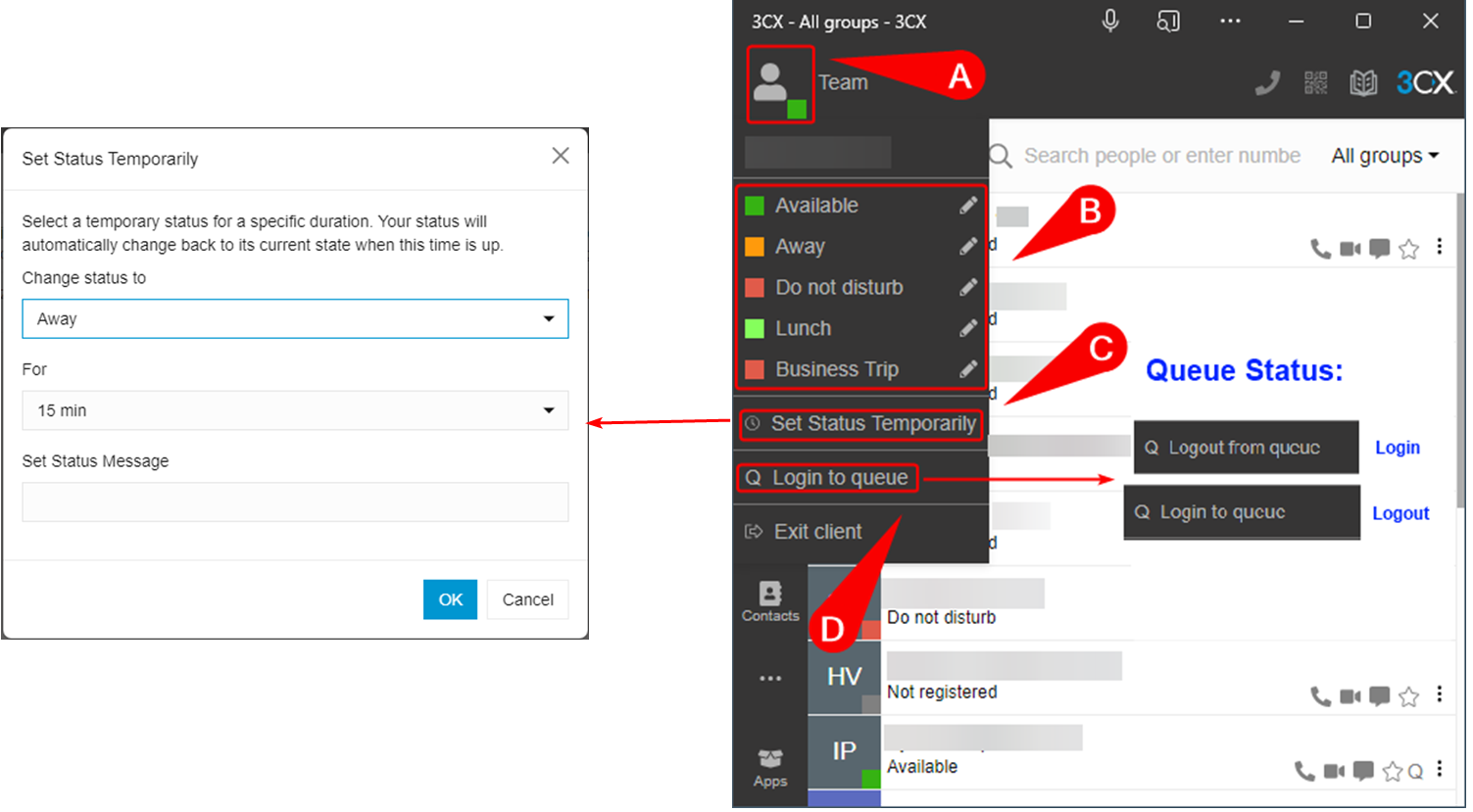 3cx Webclient User Guide 3sip Services