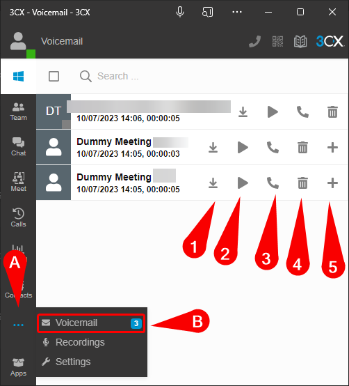 3CX WebClient user guide - 3SIP Services