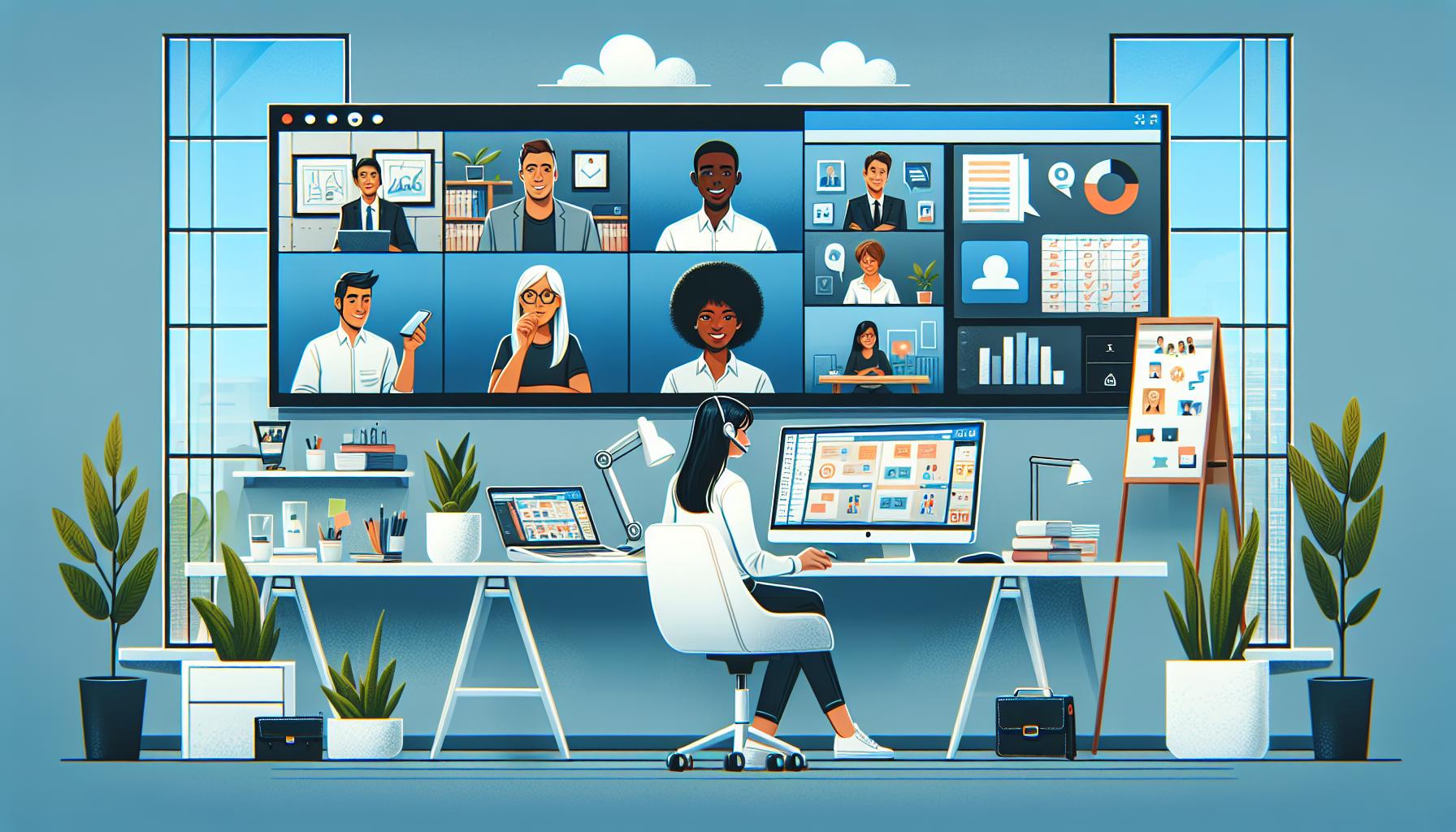 Maximise Productivity with Video Conferencing Solutions - 3SIP Services