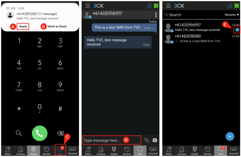 How to Send & Receive SMS with 3CX Chat as an Individual - 3SIP Services